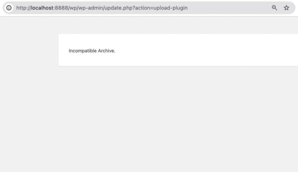 How to Fix Incompatible Archive Error in WordPress: A Guide for End ...
